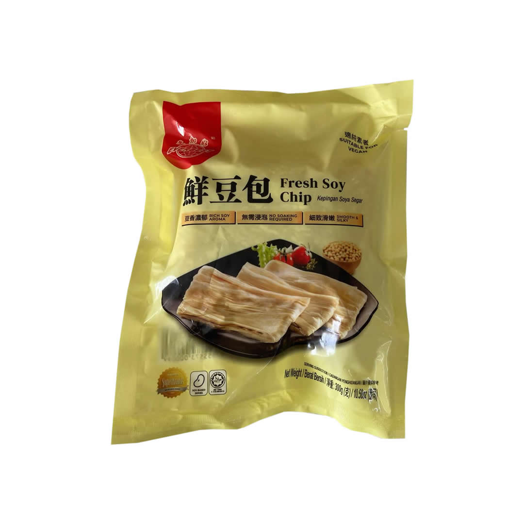 Fresh Soy Chip 鲜豆包 – Nature Vege 大自然素食